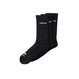 Umbro Socken Herren Gr&ouml;&szlig;e 43/46 schwarz / wei&szlig;