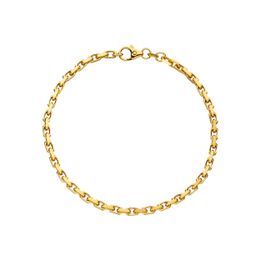 Jobo Damen Goldarmband "Ankerarmband 3 mm", 21cm, Gelbgold 333gelbgold 333, Gelbgold 333, Armbänder, 333 Gold diamantiert 21 cm