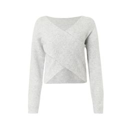 Pieces Pullover 'PCSILLY' Damen Gr&ouml;&szlig;e XXL hellgrau