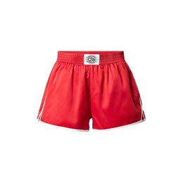 ICANIWILL Sportshorts Damen Gr&ouml;&szlig;e XS rot / schwarz / wei&szlig;
