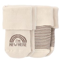 Topomini 2 Paar Newborn Frottee-Socken Born 2026