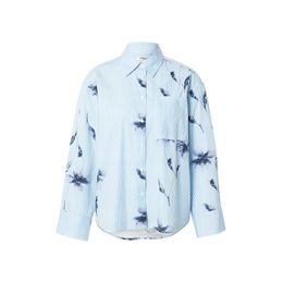 Only Bluse 'ONLNANO' Damen Gr&ouml;&szlig;e M blau / hellblau / wei&szlig;