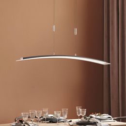 Fischer und Honsel LED-H&auml;ngeleuchte Metis dimmbar, CCT, schwarz, 90cm