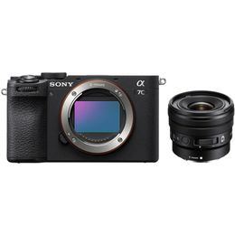 Sony Alpha ILCE-7C II schwarz + Sony SEL PZ 10-20mm f4 G - abzgl. 100,00&euro; Winter Cashback