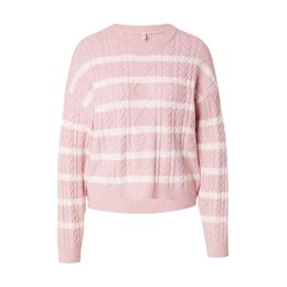 Only Pullover 'ONLKatia' Damen Gr&ouml;&szlig;e S flieder / wei&szlig;