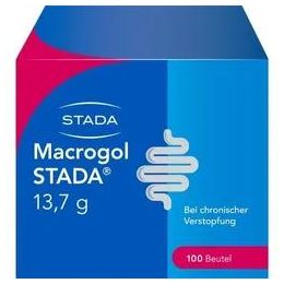 Macrogol STADA 13.7G Pul.z.herst.e.lsg.z.einnehmen 100 ST