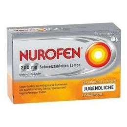 Reckitt Benckiser Deutschland GmbH Nurofen 200 mg Schmelztabletten Lemon 24 ST