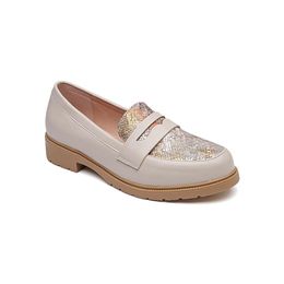 Sixth Sens Mokassins in Beige - 55% | Gr&ouml;&szlig;e 38 | Damen-schuhe-halbschuhe