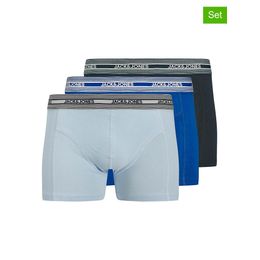 Jack & Jones JACK & JONES Junior 3er-Set: Boxershorts "Leo Solid" in Bunt - 44% | Gr&ouml;&szlig;e 140 | Kinder-waesche