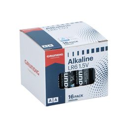 Grundig Alkaline Batterien - AA/LR6 2100mah - 16 St&uuml;ck - 10% | Technikzubehoer