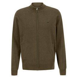 Fynch-Hatton Cardigan in Khaki - 53% | Gr&ouml;&szlig;e XL | Herren-pullover-cardigans