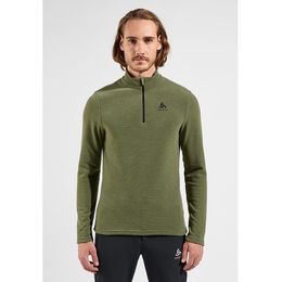 Odlo Fleecepullover "Roy" in Khaki - 31% | Größe L | Herren-fleece