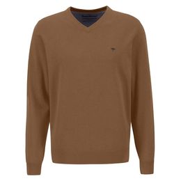 Fynch-Hatton Pullover in Braun - 54% | Gr&ouml;&szlig;e 3XL | Herren-plussize