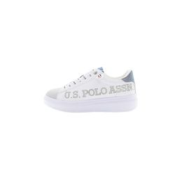 U.S. Polo Assn. Sneakers in Wei&szlig; - 55% | Gr&ouml;&szlig;e 37 | Damen-sneakers