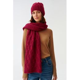 TATUUM Schal in Rot - (L)170 x (B)42 cm - 57% | Damen-schals-tuecher