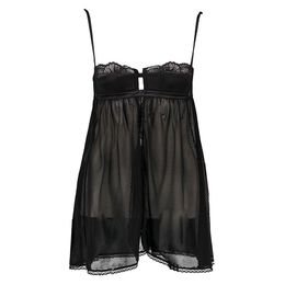 Petite Fleur Nachthemd in Schwarz - 74% | Größe 85B | Damen-loungewear