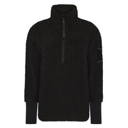 DIDRIKSONS 1913 Didriksons Fleecepullover "Monia" in Schwarz - 25% | Gr&ouml;&szlig;e 38 | Damenpullover