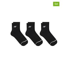 Skechers 3er-Set: Socken in Schwarz - 33% | Größe 43-46 | Herrensocken