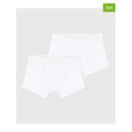 Petit Bateau 2er-Set: Boxershorts in Wei&szlig; - 44% | Gr&ouml;&szlig;e 92 | Baby-waesche