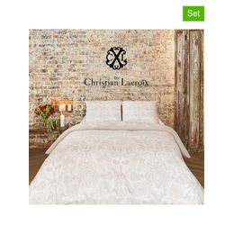 CXL by Christian Lacroix 2er-Set: Satin-Bettw&auml;sche-Sets in Beige - 72% | Gr&ouml;&szlig;e 135x200 cm | Bettwaesche-bettwaren