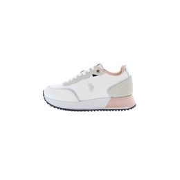 U.S. Polo Assn. Sneakers in Wei&szlig;/ Rosa - 58% | Gr&ouml;&szlig;e 37 | Damen-sneakers