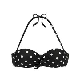 Lascana Bikini-Oberteil in Schwarz - 62% | Gr&ouml;&szlig;e 40A-Cup | Damen-bademode