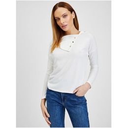 ORSAY Pullover in Weiß - 56% | Größe M | Damen-pullover-cardigans