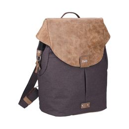 Zwei Rucksack "O12NIG" in Braun/ Beige - (B)31 x (H)37 x (T)13 cm - 34% | Damen-taschen