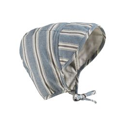 Elodie Details Babym&uuml;tze "Sandy Stripe" in Grau/ Beige - 65% | Gr&ouml;&szlig;e 48-50 cm | Baby-muetzen