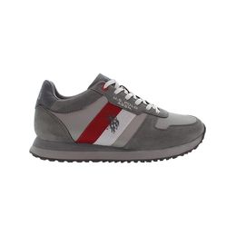 U.S. Polo Assn. Sneakers in Grau/ Rot - 58% | Größe 44 | Herrensneakers