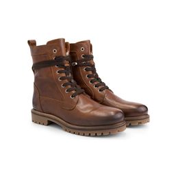 TRAVELIN' Leder-Boots "Kvinlog" in Braun - 53% | Gr&ouml;&szlig;e 41 | Herrenstiefel