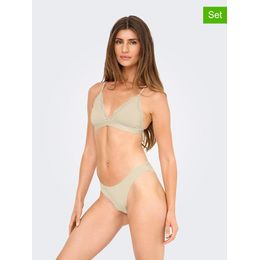 Only 3er-Set: Slips in Creme - 40% | Gr&ouml;&szlig;e XL | Damen-unterteile
