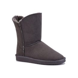 ISLAND BOOT Winterstiefel "Adeline" in Anthrazit - 71% | Gr&ouml;&szlig;e 39 | Damen-stiefel