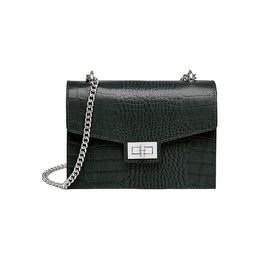 CXL by Christian Lacroix Leder-Umh&auml;ngetasche "Peuplier" in Schwarz - (B)21 x (H)16 x (T)10 cm - 71% | Damen-taschen