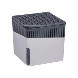 Wenko Luftentfeuchter "Cube" in Grau - (B)13 x (H)13 x (T)13 cm - 38% | Klima-haushalt