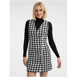 ORSAY Kleid in Schwarz/ Wei&szlig; - 64% | Gr&ouml;&szlig;e 42 | Damen-kleider