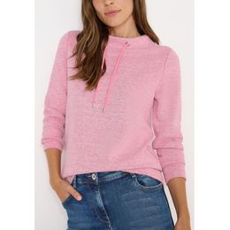Cecil Sweatshirt in Rosa - 34% | Gr&ouml;&szlig;e S | Damen-sweatshirts-jacken