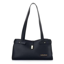 Lucky Bees Schultertasche in Schwarz - (B)30 x (H)15 x (T)11 cm - 64% | Damen-taschen