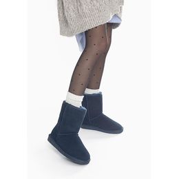 Gooce Leder-Winterboots "Fairfield" in Dunkelblau - 62% | Gr&ouml;&szlig;e 38 | Damen-stiefel