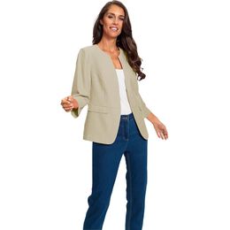 Heine Blazer in Khaki - 58% | Gr&ouml;&szlig;e 50 | Damenjacken