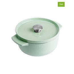KitchenAid 2tlg. Set: Br&auml;ter in Mint - 3,3 l - 36% | Kochgeschirr
