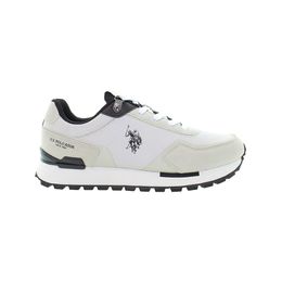U.S. Polo Assn. Sneakers in Weiß/ Creme/ Schwarz - 58% | Größe 45 | Herrensneakers