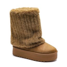 C'M Winterboots in Hellbraun - 64% | Gr&ouml;&szlig;e 41 | Damen-stiefel