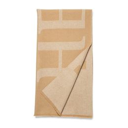 Hey Marly Wollschal "Signature" in Hellbraun - (L)200 x (B)55 cm - 26% | Damen-schals-tuecher