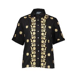 Isla Bonita by SIGRIS Bluse in Schwarz/ Gold - 47% | Gr&ouml;&szlig;e S | Damen-blusen