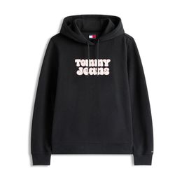 Tommy Jeans Hoodie in Schwarz - 48% | Gr&ouml;&szlig;e 3XL | Damen-sweatshirts-jacken
