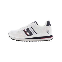 U.S. Polo Assn. Sneakers in Weiß/ Schwarz - 54% | Größe 42 | Herrensneakers