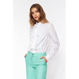 Nife Bluse in Wei&szlig; - 79% | Gr&ouml;&szlig;e 36 | Damen-blusen