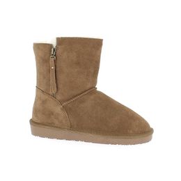 Gooce Leder-Winterboots "Tempe" in Hellbraun - 55% | Gr&ouml;&szlig;e 38 | Damen-stiefel