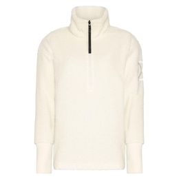 DIDRIKSONS 1913 Didriksons Fleecepullover "Monia" in Wei&szlig; - 25% | Gr&ouml;&szlig;e 42 | Damenpullover